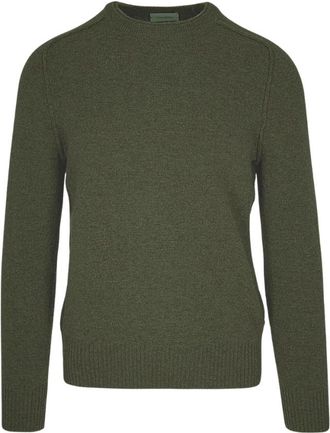 Paolo Pecora Herren, Strickwaren, Gr&uuml;n, XLGr&ouml;&szlig;e