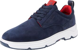 Tommy Hilfiger Men HILFIGER NUBUCK MIX HYBRID SHOE, Desert Sky, 45 EU