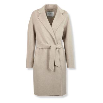 Max Mara Damen, M&auml;ntel, Beige, SGr&ouml;&szlig;e