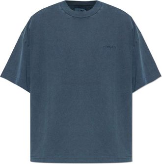 Carhartt Work in Progress Homme, Tops, Bleu, Taille: L Benton T-Shirt