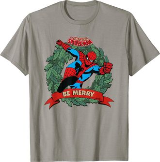 Spider-Man Spider-Man Be Merry Christmas T-Shirt