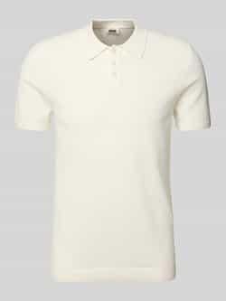 Drykorn Slim Fit Poloshirt mit Strukturmuster Modell TRITON