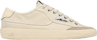 Autry Homme, Chaussures, Blanc, Taille: 44 EU Mens Baskets Chaussures White Ss26
