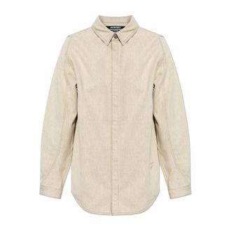 Jacquemus Amelo-de-N&icirc;mes Hemd - - Blouses & Shirts - Damen - Beige - 2XS
