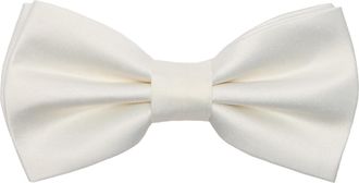 Ladeheid Herren Schmale Fliege mit einstellbarem Band f&uuml;r Anzug festlich M (12cm x 6cm, Wei&szlig;38)