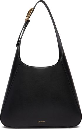 Calvin Klein Handtasche Calvin Klein Hardware Adj Strap Medium Bag LV04F3402G Schwarz