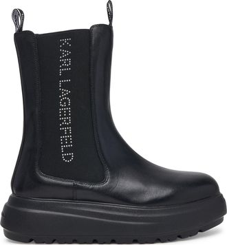 Karl Lagerfeld Klassische Stiefeletten KARL LAGERFELD Katya KL46660 Schwarz