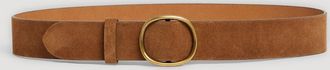 Gerard Darel Ceinture en cuir velours - PALOMA - Tabac