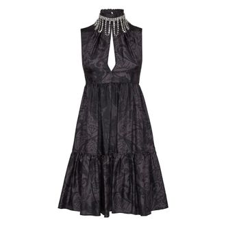 Philipp Plein Femme, Robes, Noir, Taille: 38 FR Short Dress New Baroque