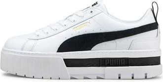 Puma Baskets Mayze LTH Wns pour Femme, Puma White Puma Black, 40.5 EU