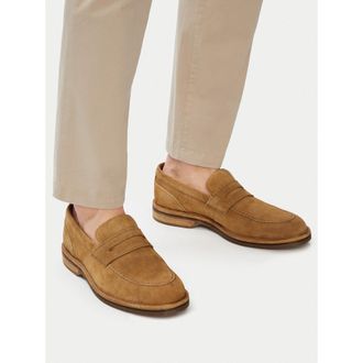 Clarks Halbschuhe Clarks Aldwin Step 26186450 Braun