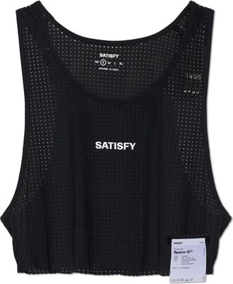 SATISFY Satisfy, Femme, Tops, Noir, Taille: 40 FR Top Space-O