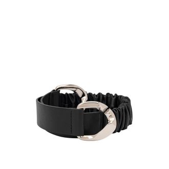 Orciani Elastischer Nappalederg&uuml;rtel - - Accessories - Damen - Schwarzk - M