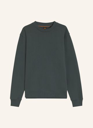 HUGO BOSS Sweatshirt Wesmallcrew gruen