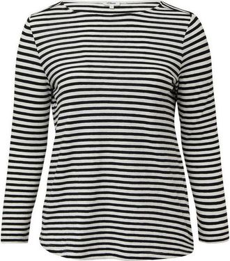 s.Oliver Langarmshirt T-Shirt L&auml;ssiges Langarmshirt mit U-Boot-Ausschnitt