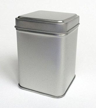 Nutleys Silber 50 Gramm 8 Zentimeter Dose viereckig Caddy