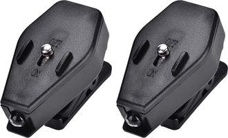 Dioche Dilwe 1 Paar Brillen-Clip-Lampe, LED-Clip-On-Brillen-Lampe, 360 Grad Drehbare Lichtschranke f&uuml;r Nachtangeln, Lesen