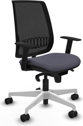 Piqueras y Crespo Hochstuhl f&uuml;r Alares Schreibtisch mit 1D-Armlehnen, h&ouml;henverstellbare Lendenwirbelst&uuml;tze, ausgestattet mit 5 Positionen und injiziertem Schaumstoff, S