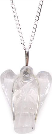Ancient Wisdom Anh&auml;nger Gemstone Guardian Angel Anh&auml;nger - Rock Quartz GPJ-16 Marke, Einheitsgr&ouml;&szlig;e, Metall, Kein Edelstein