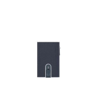Piquadro unisex, Accessoires, Bleu, Taille: ONE Size Compact Wallet