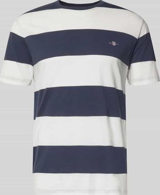 GANT Regular Fit T-Shirt mit Logo-Print Modell BAR