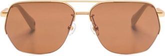 Jacquemus unisex, Accessoires, Jaune, Taille: 63 MM C1Sun Lunettes de soleil