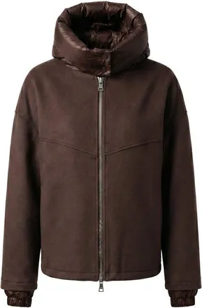 BLONDE No.8 Wolljacke JERRY mit abnehmbarer Kapuze