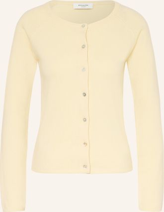 Rosemunde Strickjacke Laica Mit Cashmere gelb