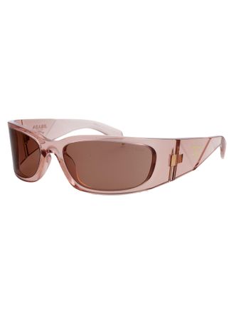 Prada Womens Sunglasses 0pr A14s Transparent Peach Propionate