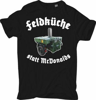 Spass Kostet Herren Tshirt Feldk&uuml;che DDR NVA Gulaschkanone Gr&ouml;&szlig;e S - 5XL