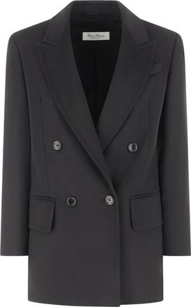 Max Mara Olimpia Blazer - Femme - Vestes - Noir - Taille: 36 FR