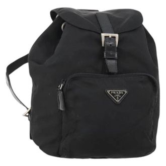 Prada Pre-owned Vintage Nylon Backpack - - Pre-owned - Damen - Schwarzk - ONE SIZE
