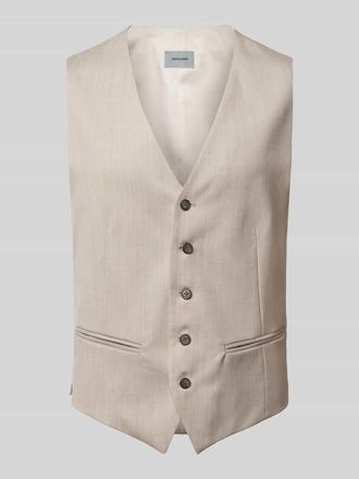 Pierre Cardin Weste mit Paspeltaschen Modell Hugo