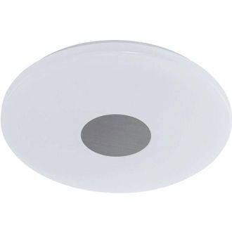 Eglo Eglo - Plafonnier led 18 watts variateur de lampe 3000-6000K &eacute;clairage rond acier blanc 75289