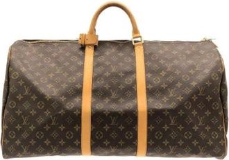 Louis Vuitton unisex, Pre-owned, Brun, Taille: ONE Size Sac Week-end en Toile Pre-owned