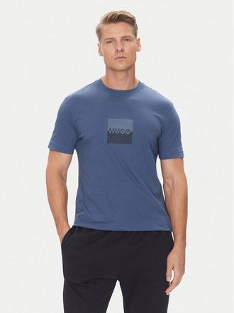 HUGO BOSS T-Shirt Dusplit 50542784 Blau Regular Fit