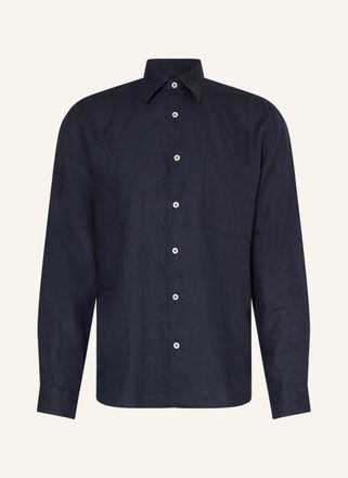 Marc O'Polo Marc Opolo Leinenhemd Regular Fit blau