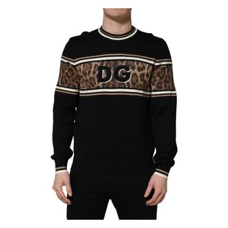 Dolce & Gabbana Herren, Strickwaren, Schwarzk, MGr&ouml;&szlig;e