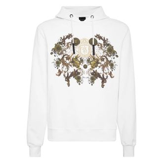 Billionaire Boys Club Hoodie Sweatshirt Crest - - Sweatshirts & Hoodies - Herren - Wei&szlig; - 2XL