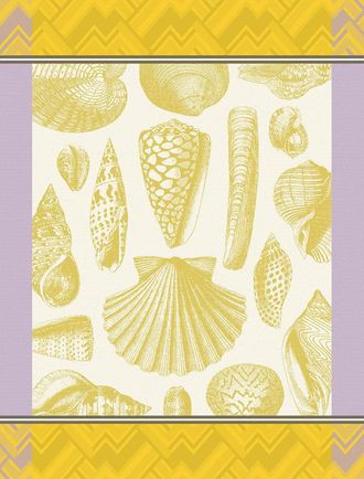 Le Jacquard Français Le Jacquard Français 27514 Geschirrtuch Coquillages Soleil 80X60 cm Baumwolle
