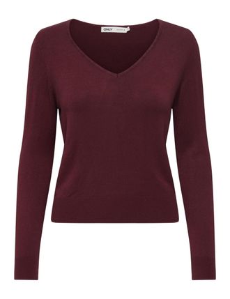 Only Onlvenice Life Ls Vneck Pullover KNT Nca