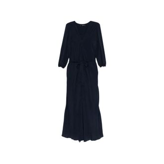 Seventy Femme, Robes, Bleu, Taille: 42 FR Robe Midi