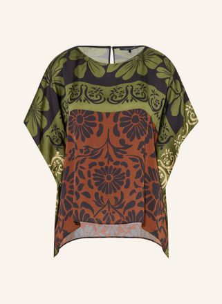 Luisa Cerano Luisa Cerano Blusenshirt Aus Satin gruen