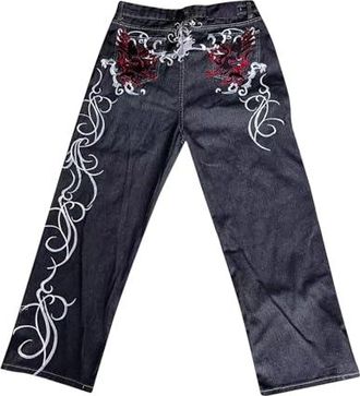 Generic Jean Homme Regular Jeans Pantalon Pantalons Homme D&eacute;chir&eacute;s Coupe Droite Slim Fit pour Un Look Casual et Moderne