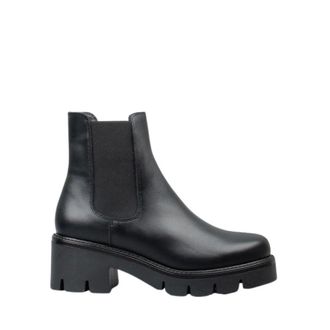 Hogan Bottines Chelsea &agrave; plateforme avec empi&egrave;cements &eacute;lastiques - Femme - Chaussures - Noir - Taille: 41 EU