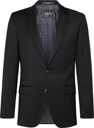 Digel Anzugsakko Preference aus Super 120 Schurwolle, Modern Fit in