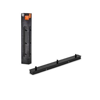 Ledvance Ledvance Vintage 1906 Pendelleuchte 3X Canopy LINEAR, schwarz, max. 3x15W LED, linearer, schlichter Baldachin für Deckenmontage, Anschluss von 3 Pende