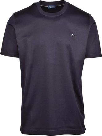 Paul & Shark Homme, Tops, Noir, Taille: 2XL T-shirt ras du cou