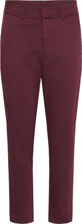 Kaffe Casual Hose KAlea Regular fit bordo