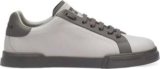 Dolce & Gabbana Homme, Chaussures, Gris, Taille: 45 EU Baskets Portofino Light
